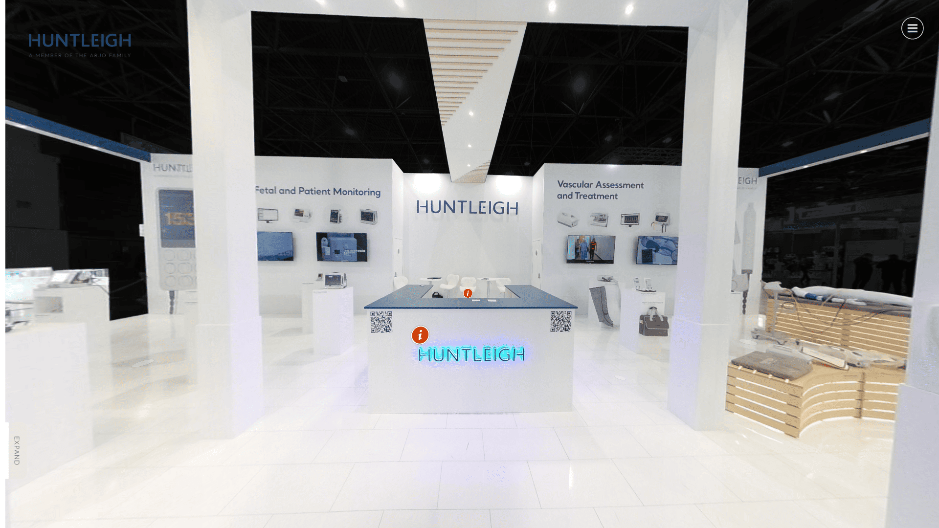 Exhibit Booth Panoramic Tour For Investment Optimization - AddVideos