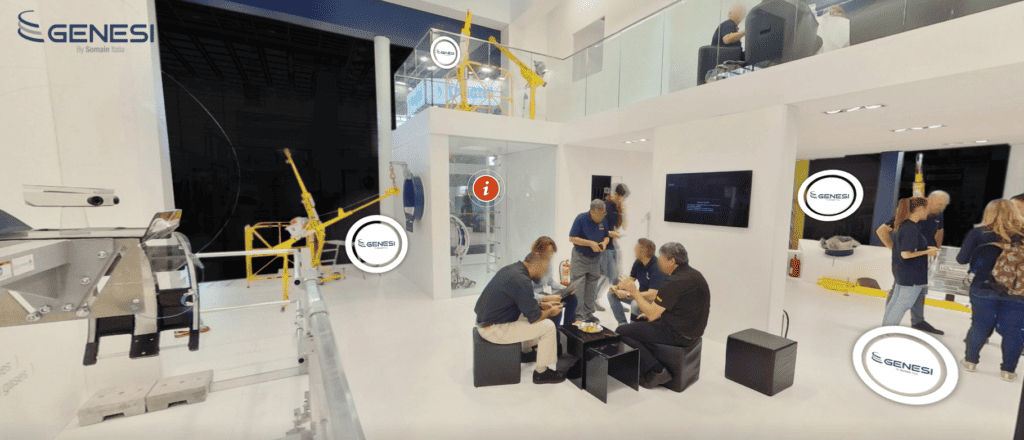 Virtual Tour with 360 Images of a Trade Show Booth - AddVideos
